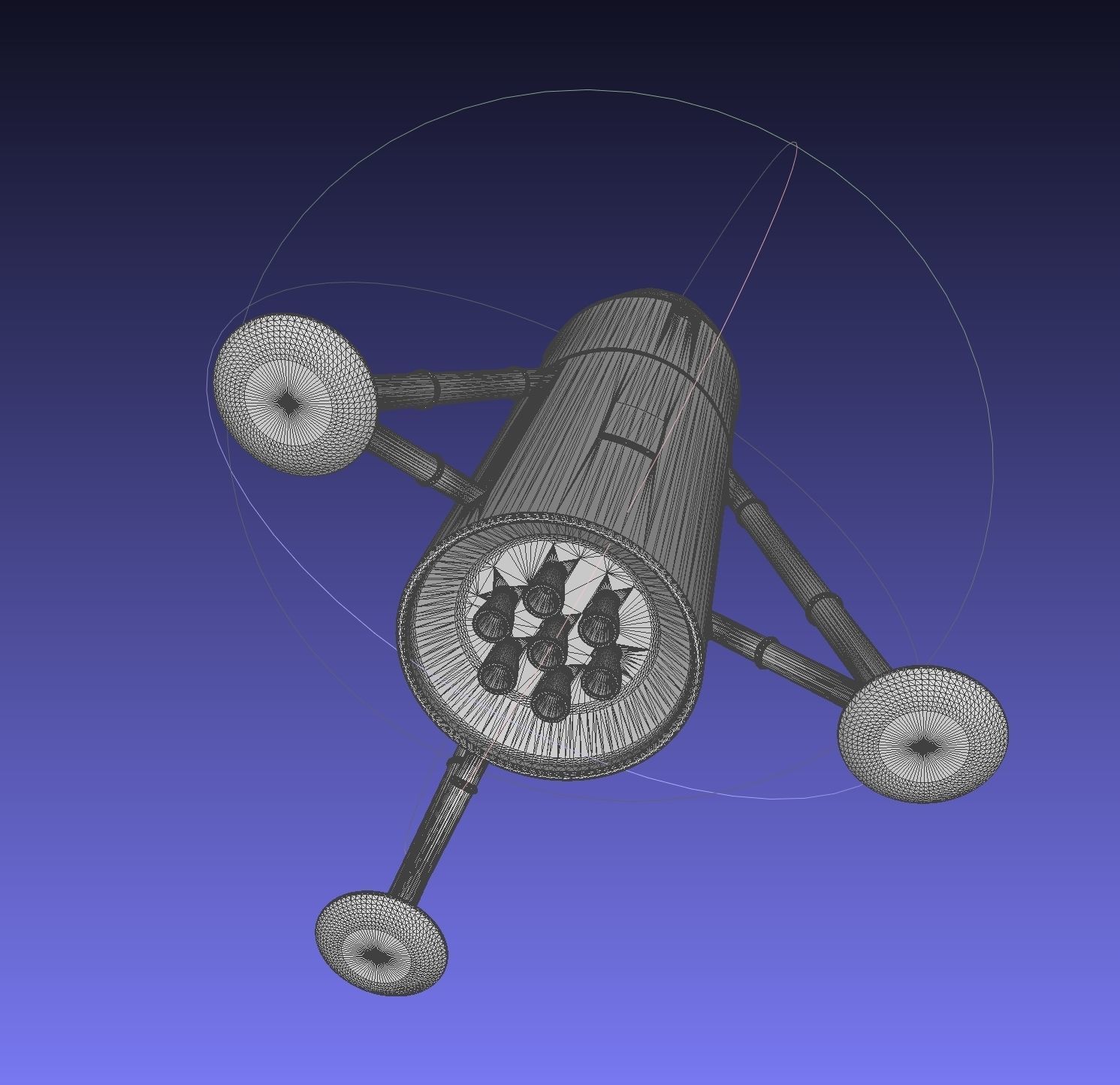 Space-X Steel Starship BFS 2019 Testhopper Speculative Miniature 3D ...