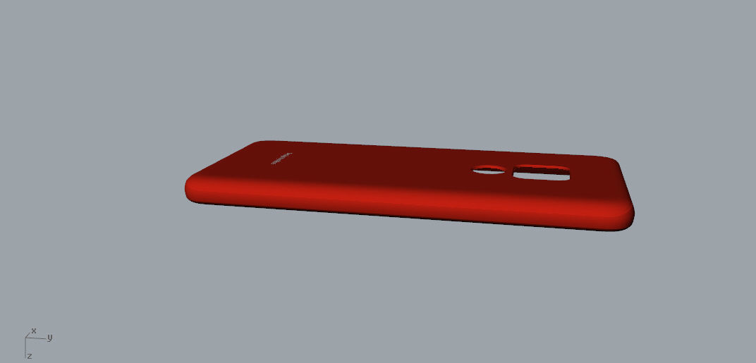 HUAWEI MATE20 red case customizable design 3D model 3D printable | CGTrader
