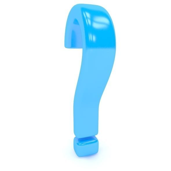 3D model Question mark 3D model VR / AR / low-poly | CGTrader