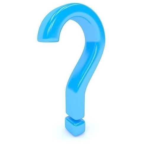 3D model Question mark 3D model VR / AR / low-poly | CGTrader