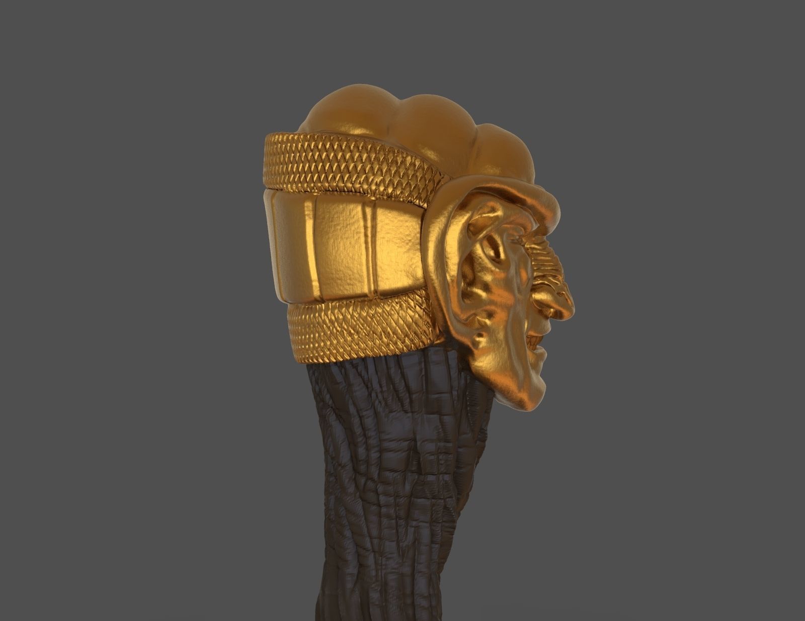Grand Nagus Staff 3D model 3D printable | CGTrader