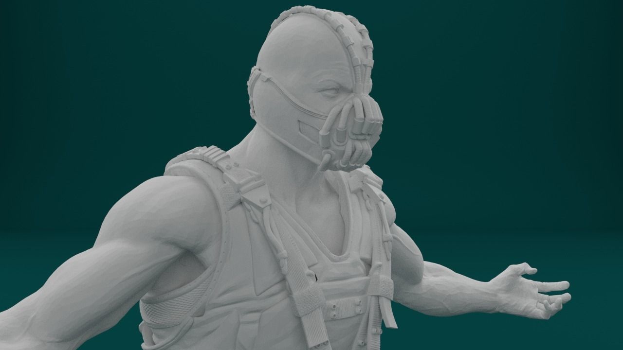 Bane - High Quality - 3d Print 3D model 3D printable | CGTrader