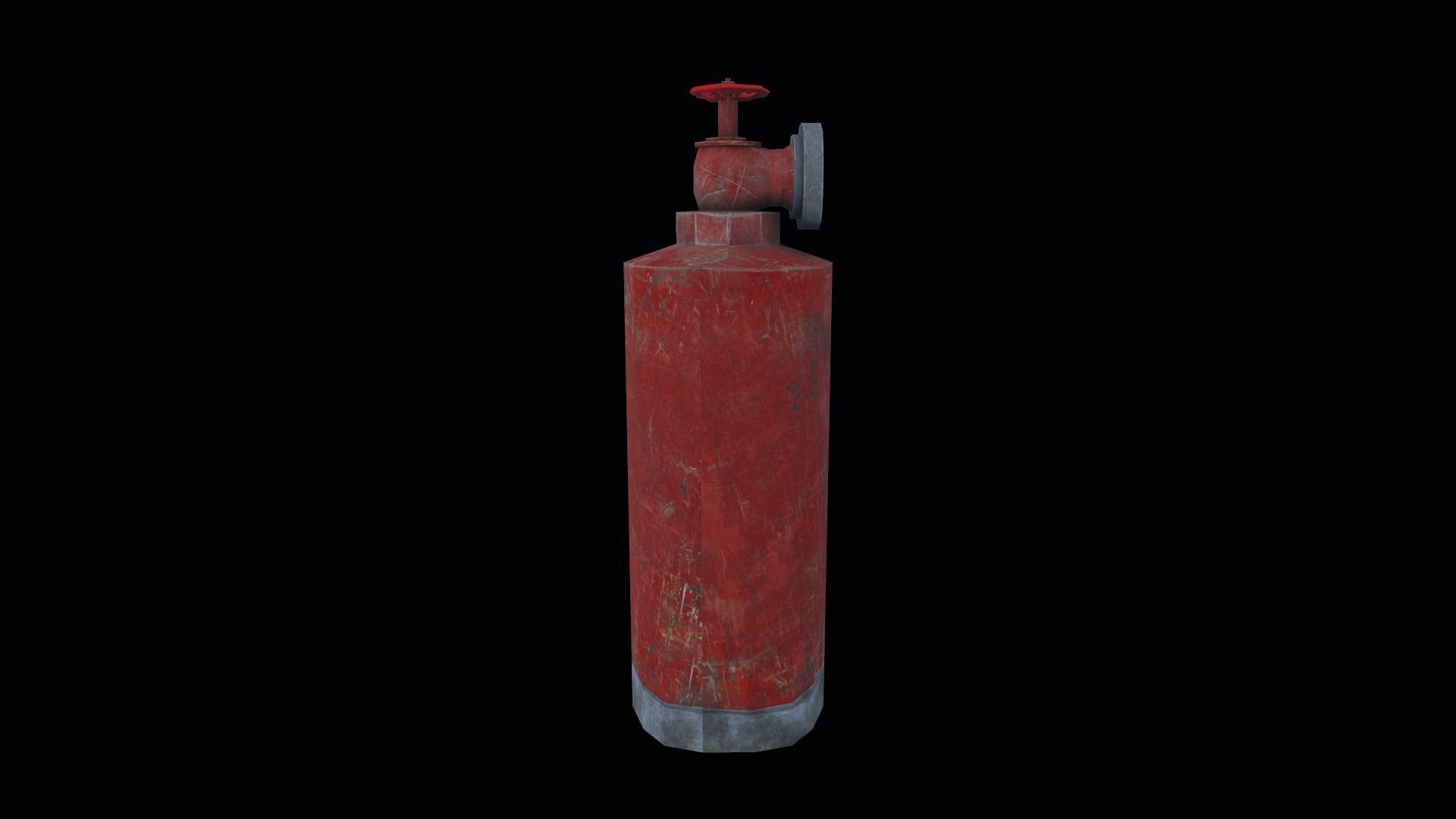 3D model Old rust water tap VR / AR / low-poly | CGTrader