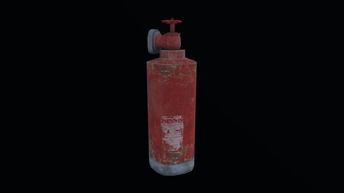 3D model Old rust water tap VR / AR / low-poly | CGTrader