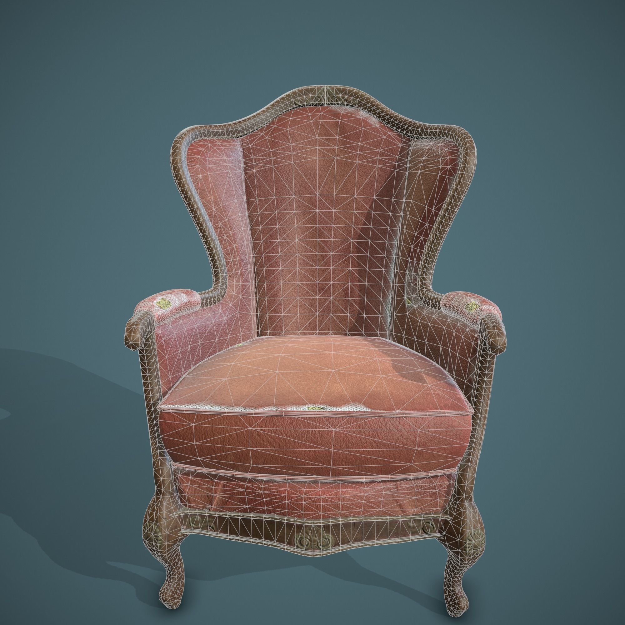3D model Chair 3 texture set VR / AR / low-poly | CGTrader