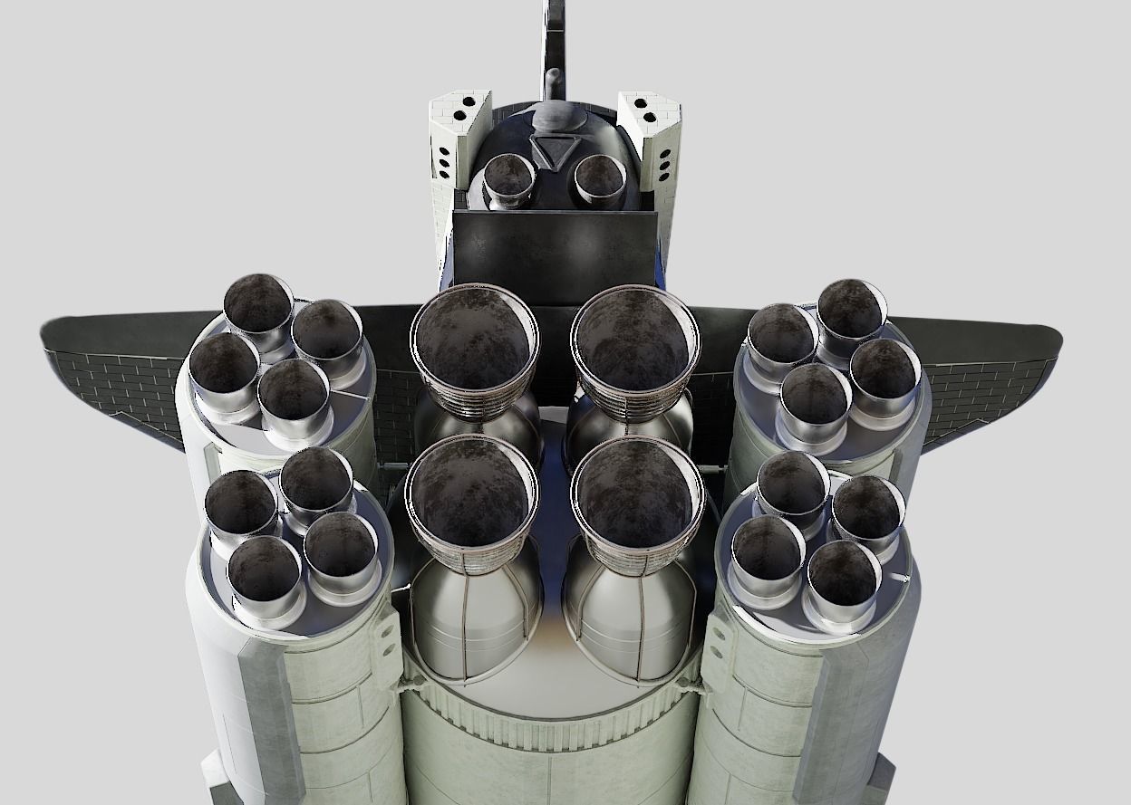 Buran space shuttle 3D model | CGTrader