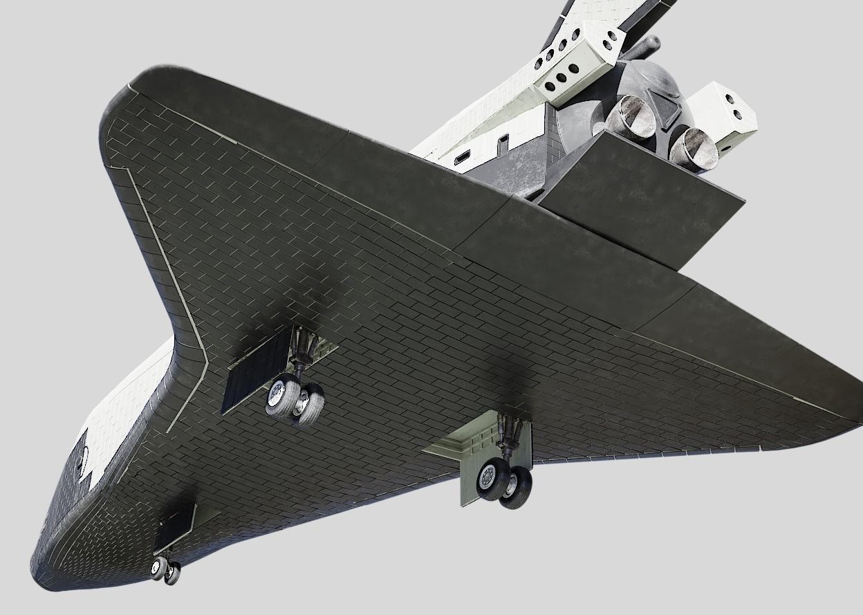 Buran space shuttle 3D model | CGTrader