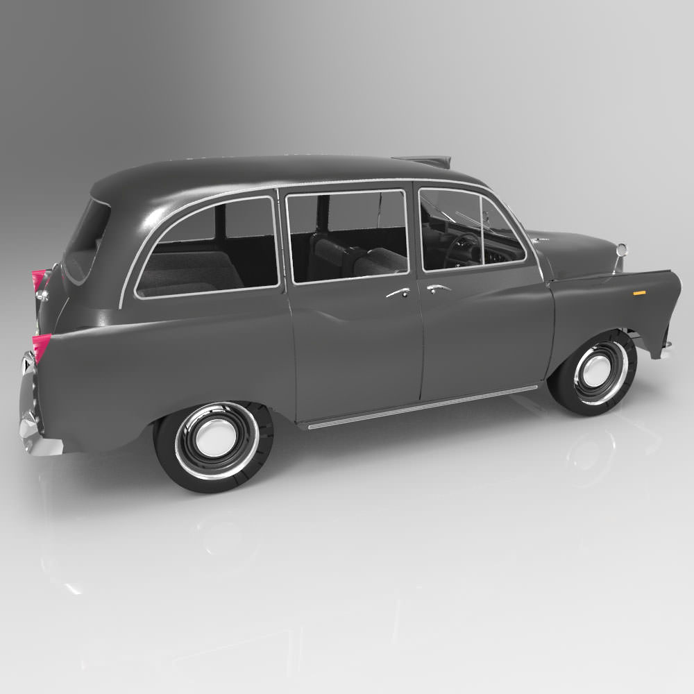 London Taxi 3D model | CGTrader
