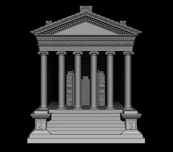 GARNI temple 3D model 3D printable | CGTrader