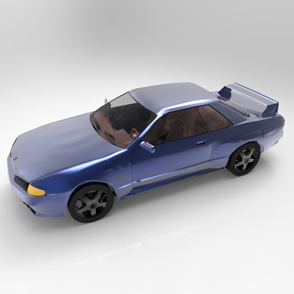 Nissan Skyline GTR 3D model | CGTrader