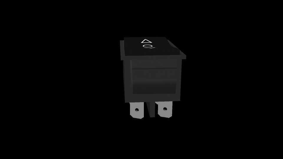 DPDT switch free 3D model | CGTrader