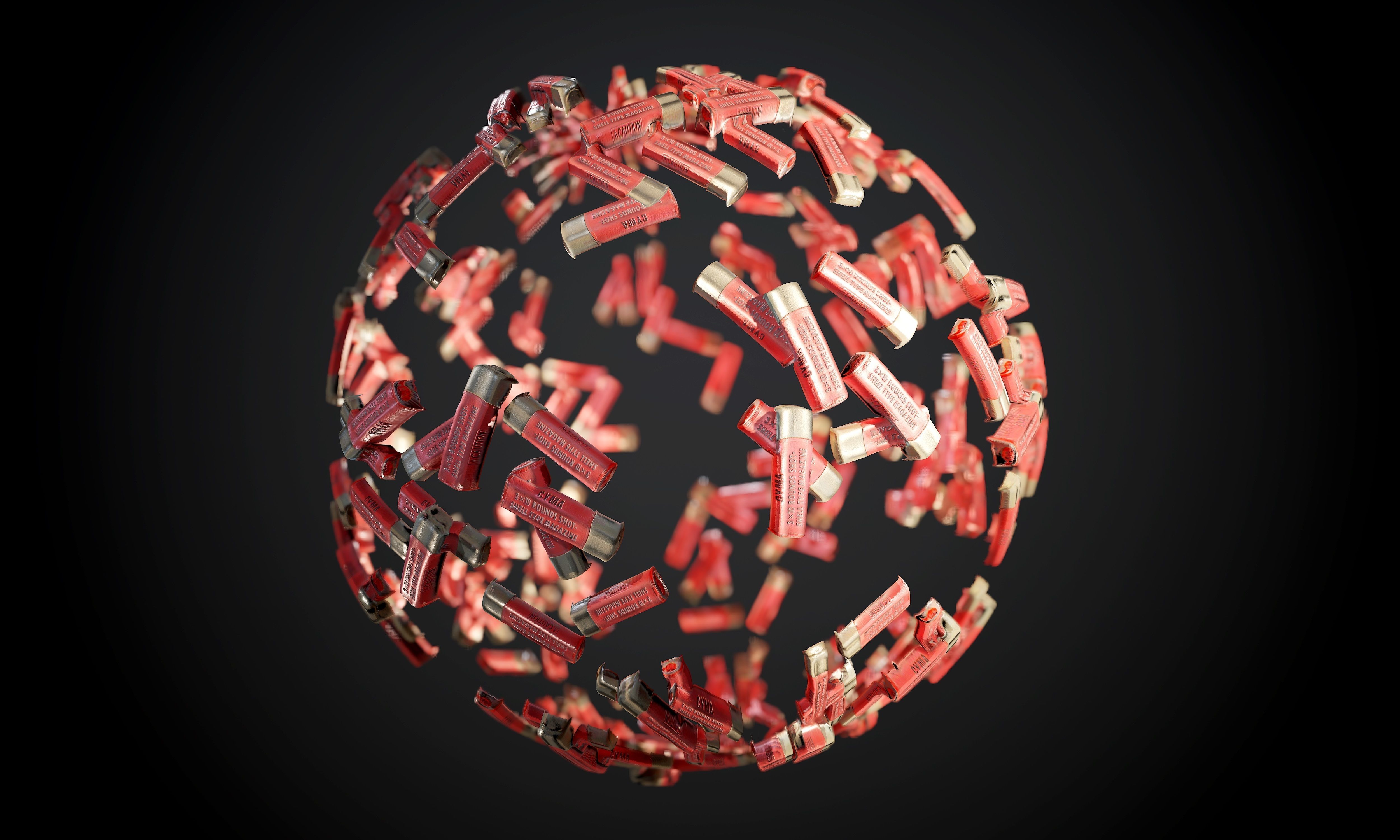 Shotgun Shells Seamless PBR Texture Texture | CGTrader