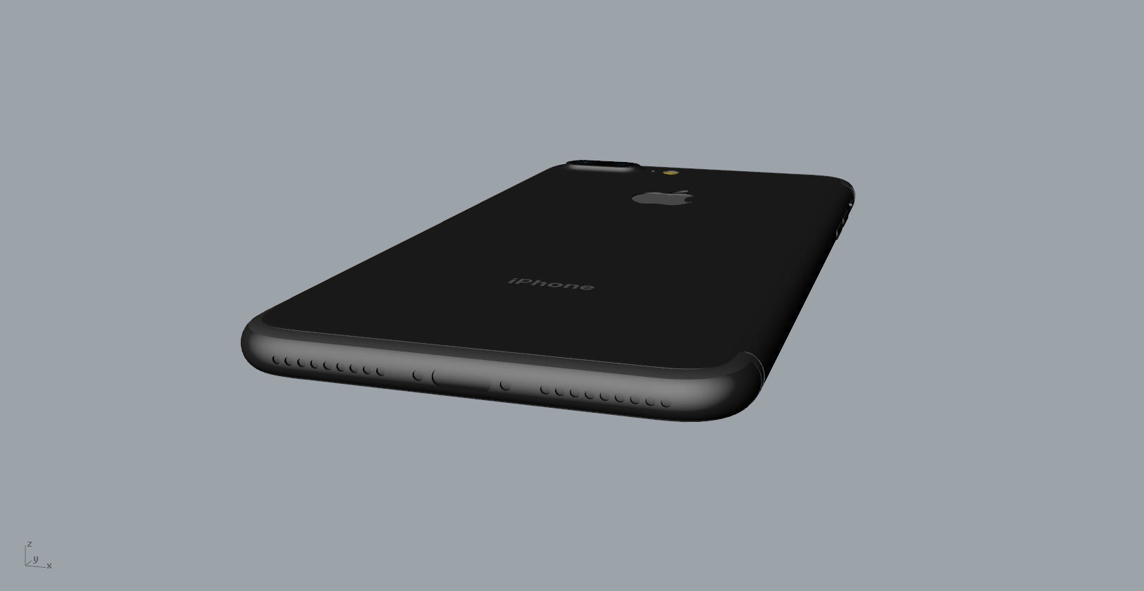 Realistic iphone 7 PLUS production 3D model 3D model 3D printable ...