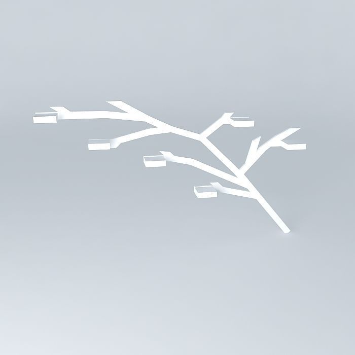 tree branch final1 free 3D model | CGTrader