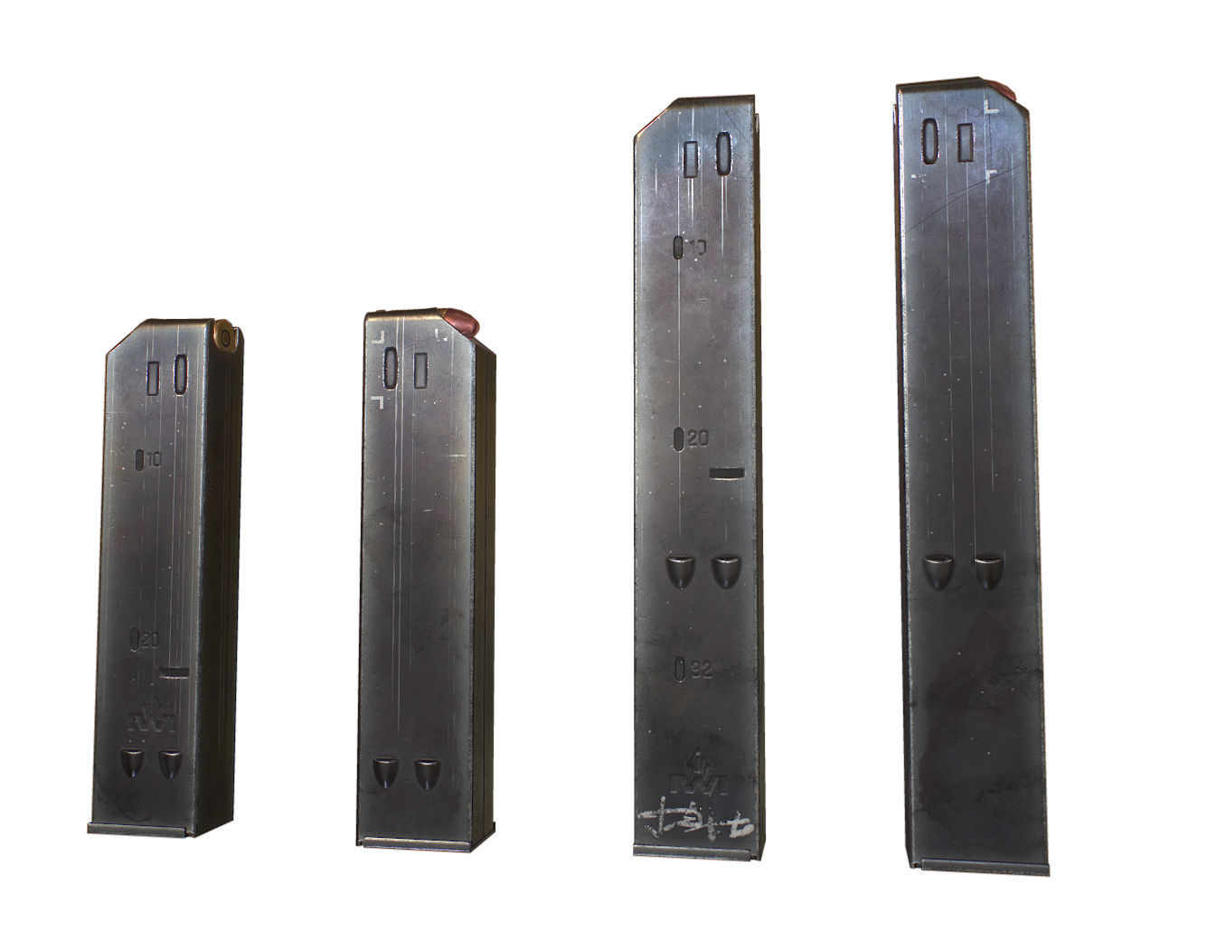 3D model Uzi sub-machine gun VR / AR / low-poly | CGTrader