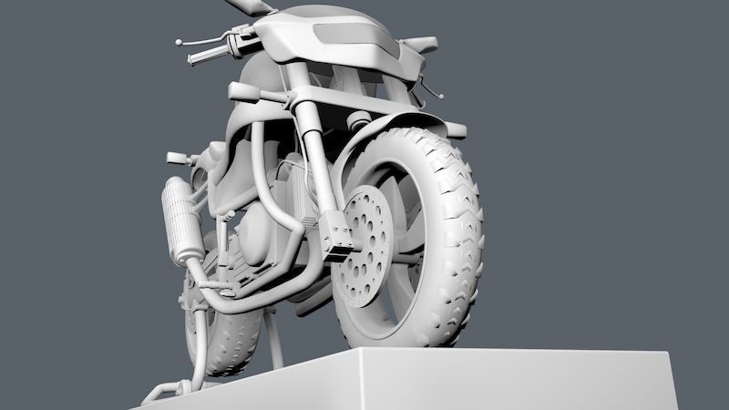 Racing Motorcycle with Beautifully Designed 3D model | CGTrader