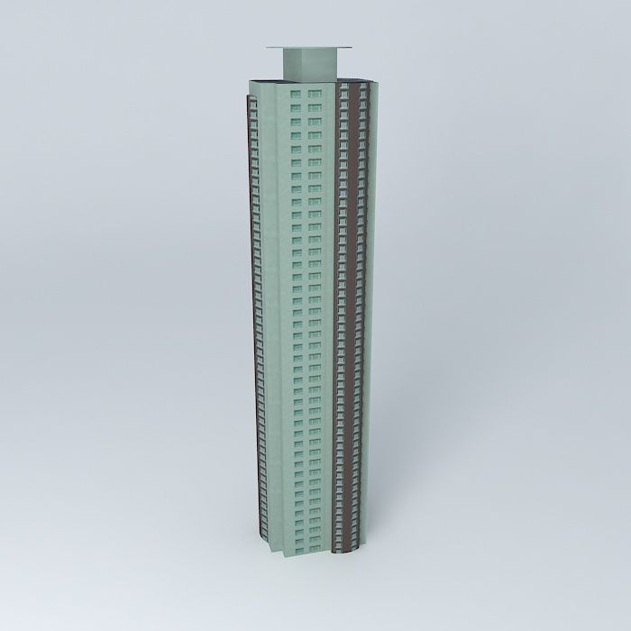 Torre Caney Santo Dominigo free 3D model | CGTrader