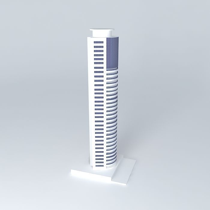 Torre Caney Santo Domingo free 3D model | CGTrader