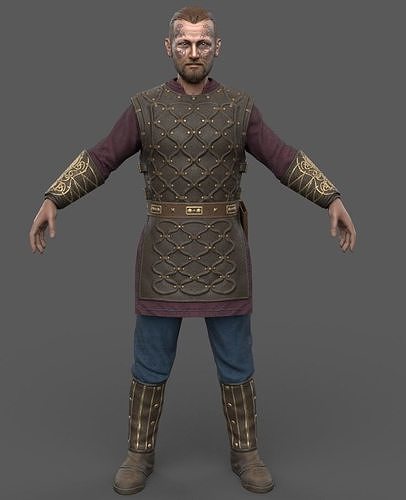 3d model viking