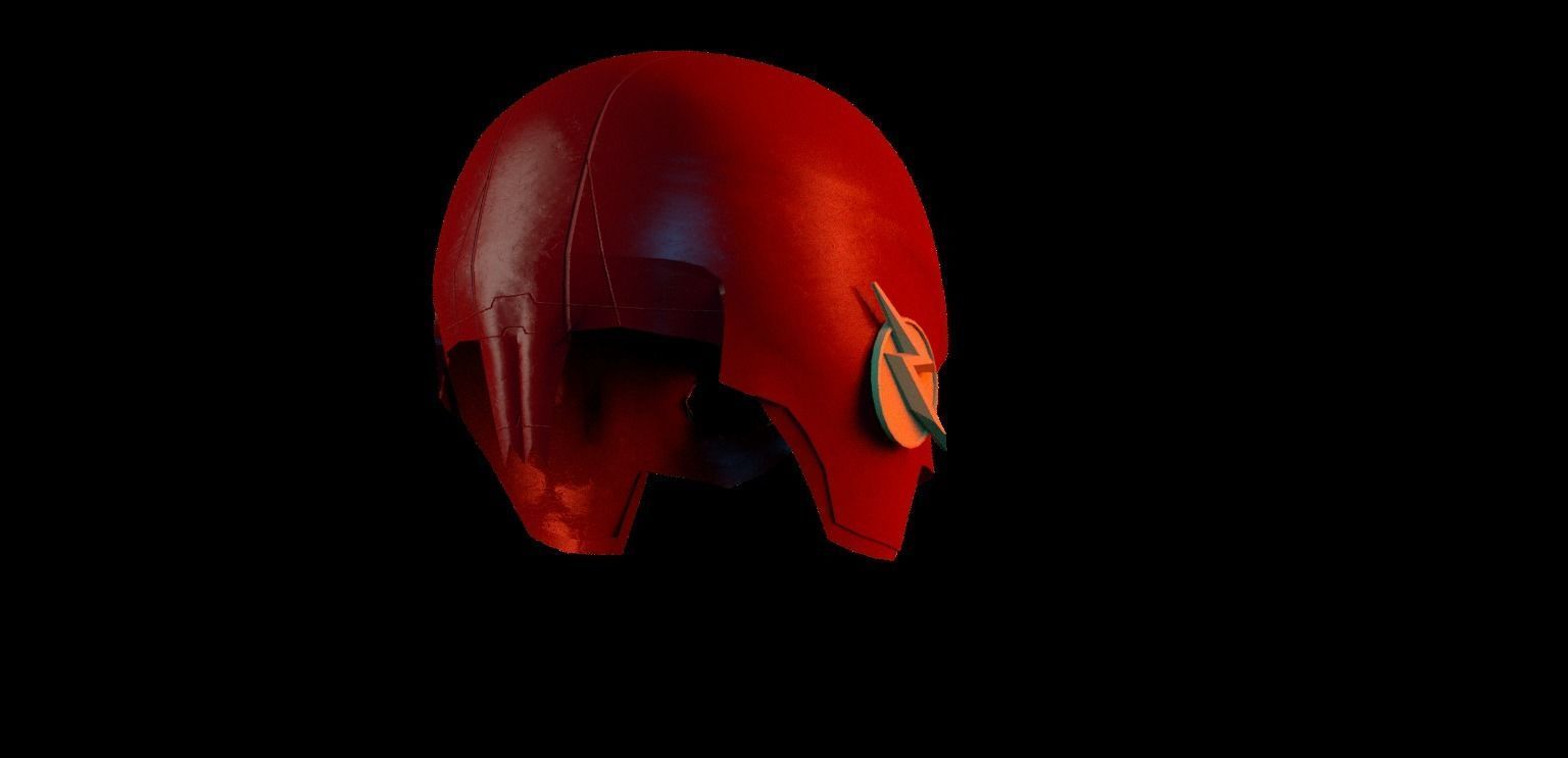 The Flash Season 5 Helmet 3D model | CGTrader