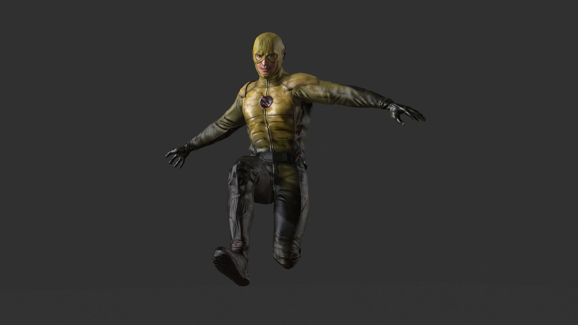 Reverse Flash - CW series 3D model rigged | CGTrader