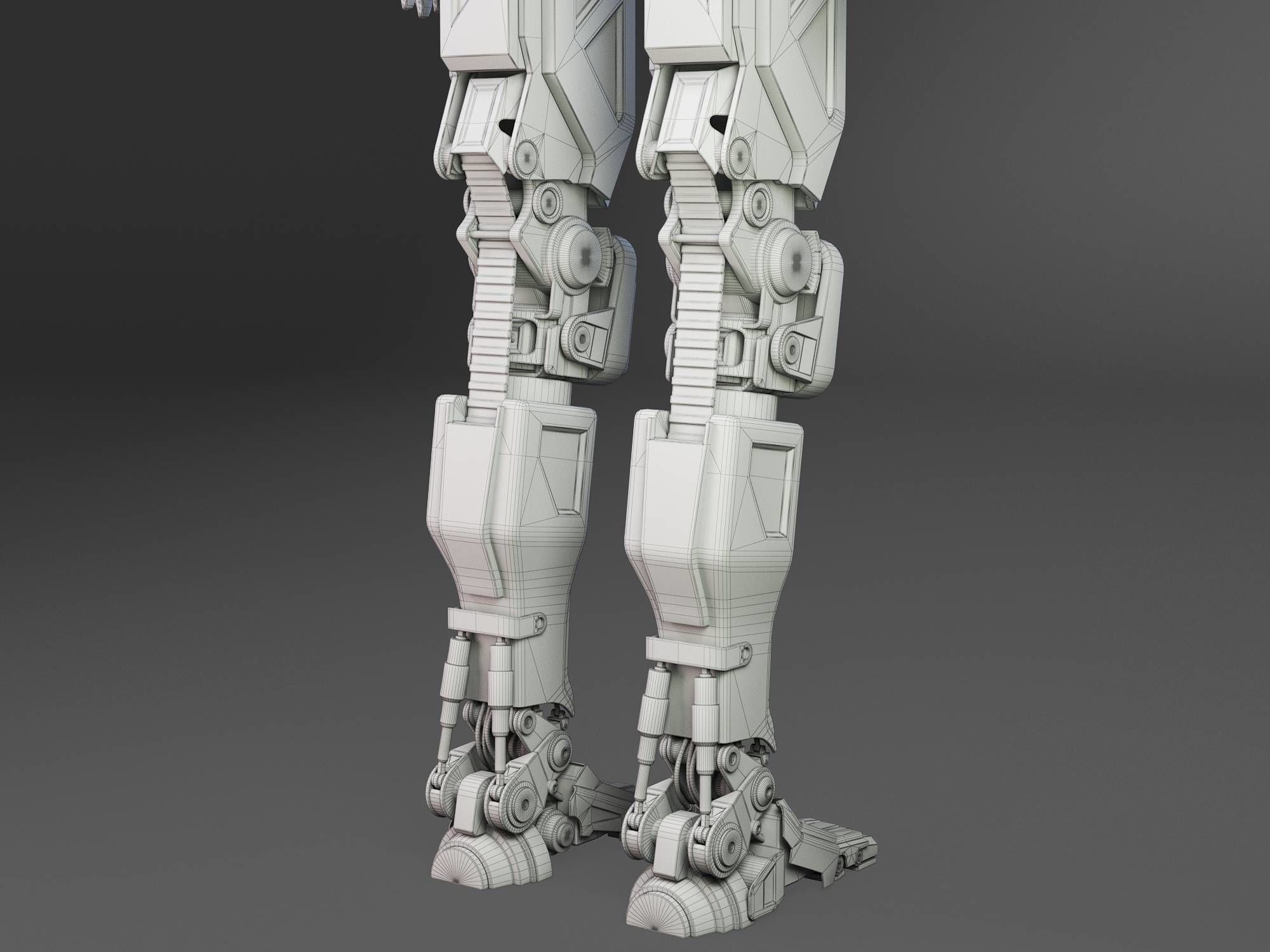 CHAPPiE Robot 3D model rigged | CGTrader