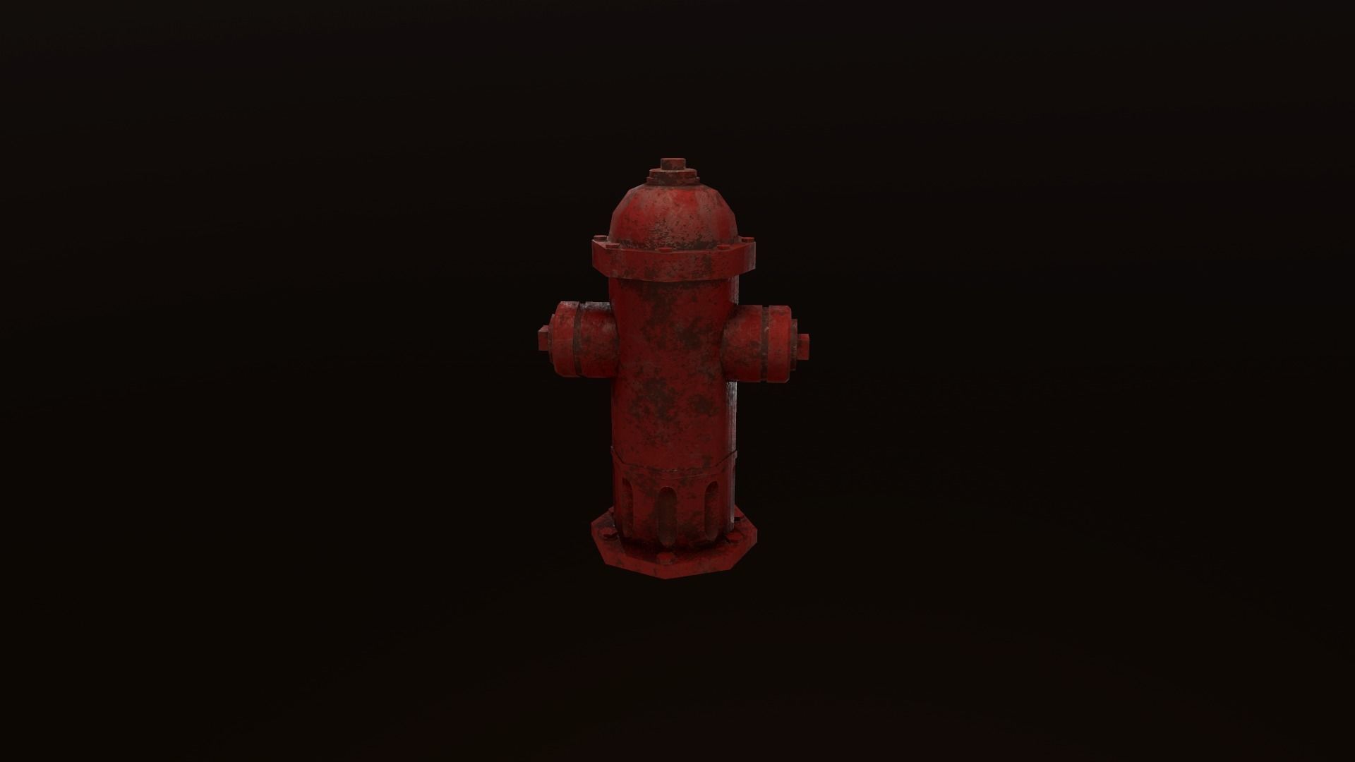 3D model fire hydrant low poly VR / AR / low-poly | CGTrader