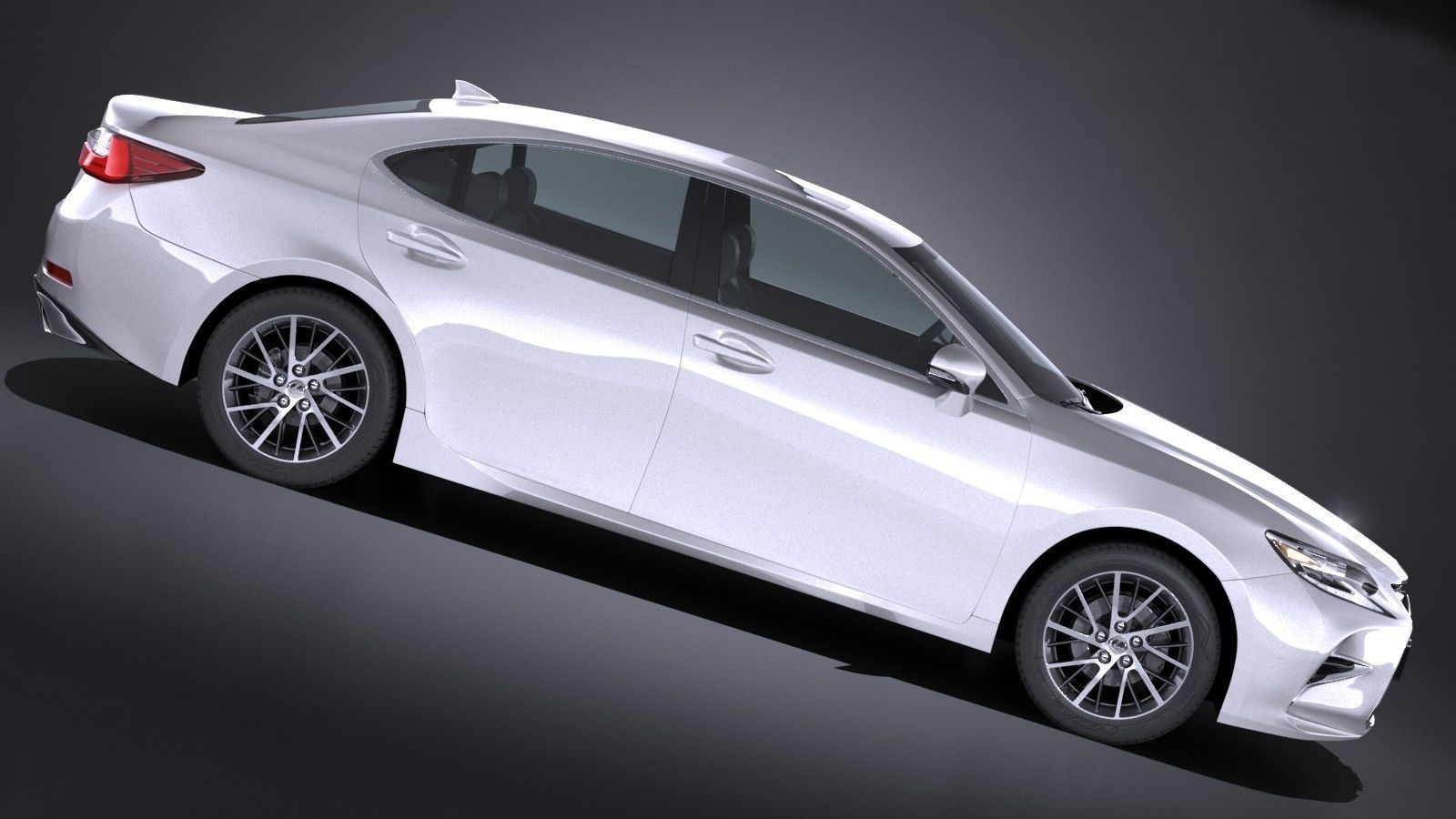 Lexus ES300h 2017 3D model | CGTrader