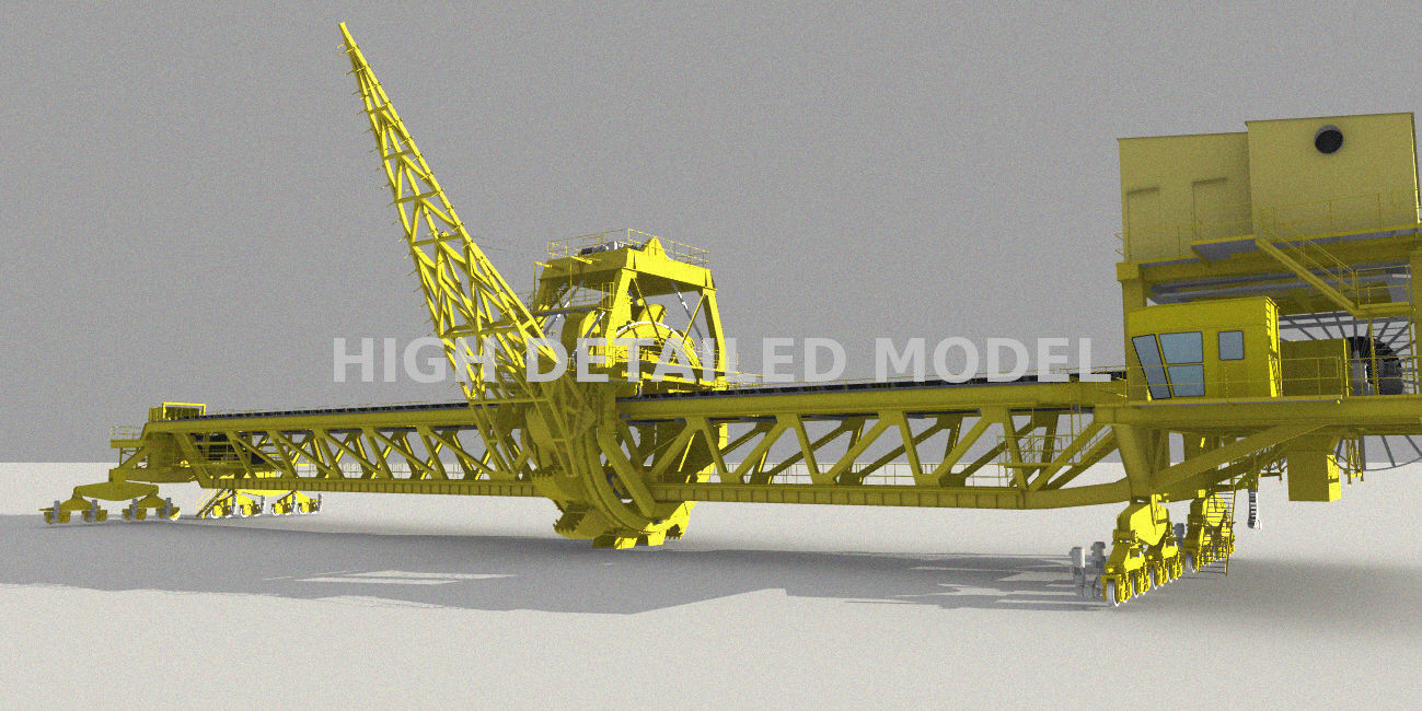 Mining equipment 3D model | CGTrader