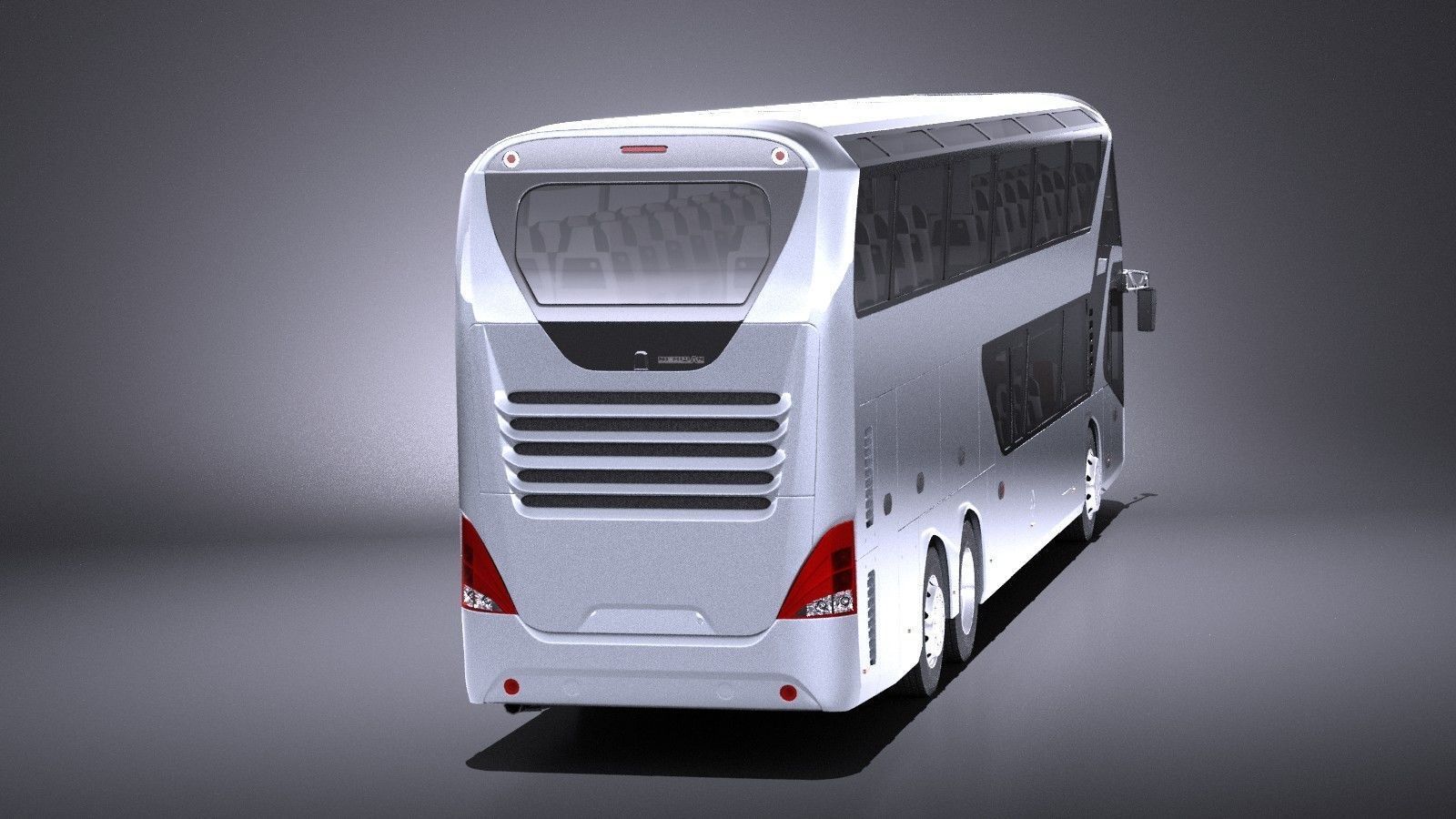 Neoplan Skyliner 2017 Coach Bus VRAY 3D model | CGTrader