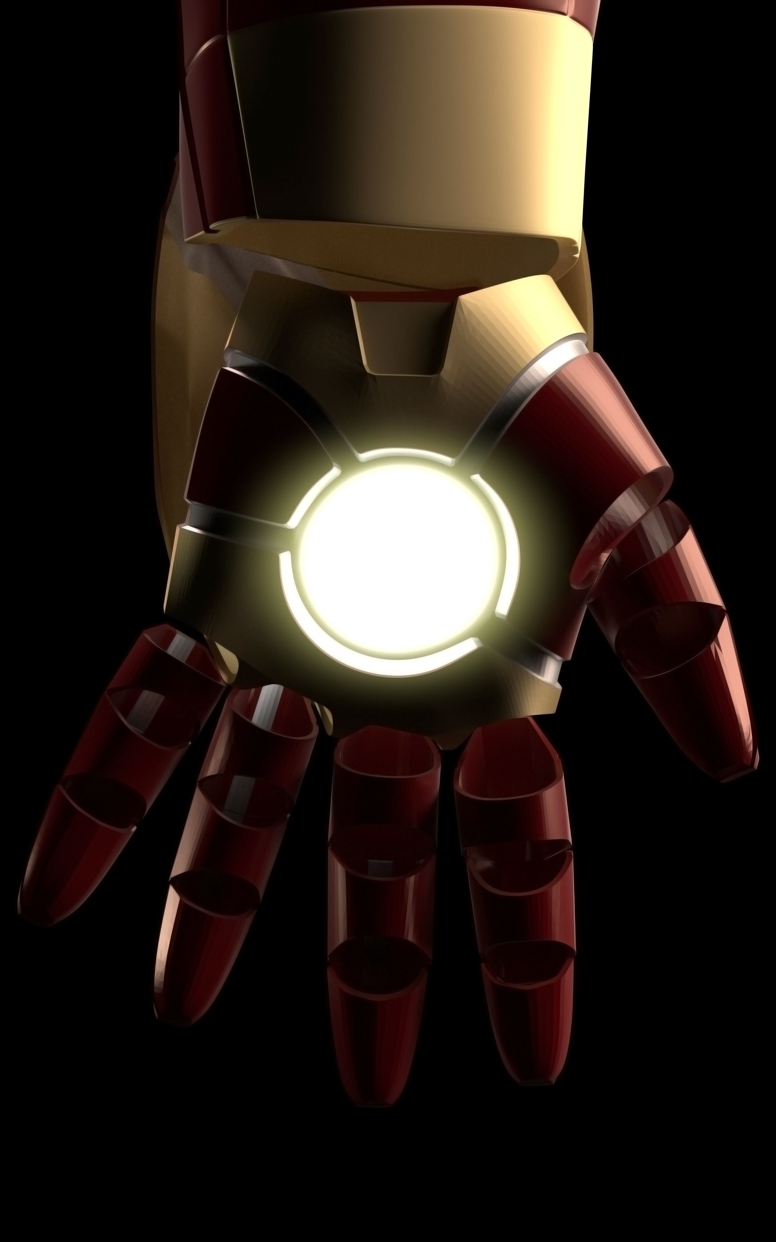 Iron Man Mk46 arm models pack to 3d printing MK0046 Cosplay free 3D ...