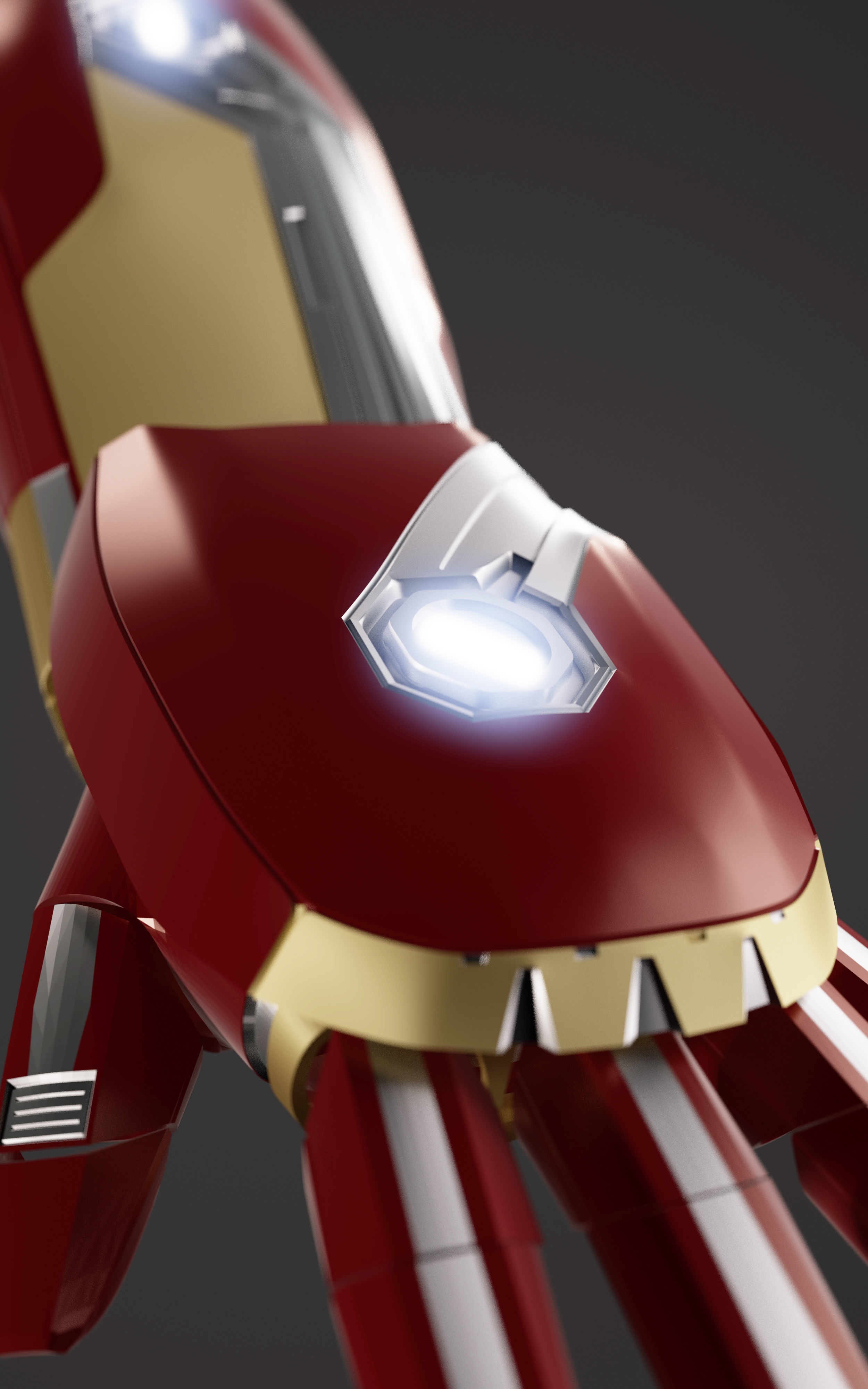 Iron Man Mk46 arm models pack to 3d printing MK0046 Cosplay free 3D ...