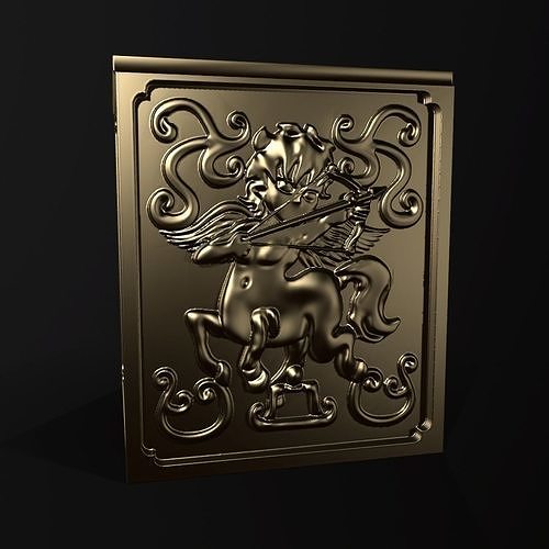 Cloth Armor Box - Sagittarius 3D model 3D printable | CGTrader