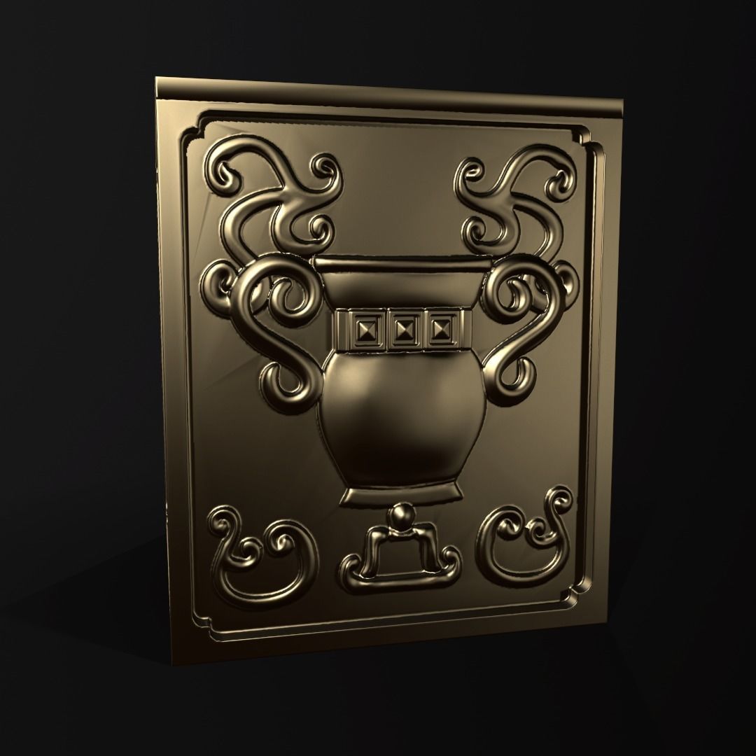 Cloth Armor Box - Golden Armor PACK - KOTZ 3D model 3D printable | CGTrader