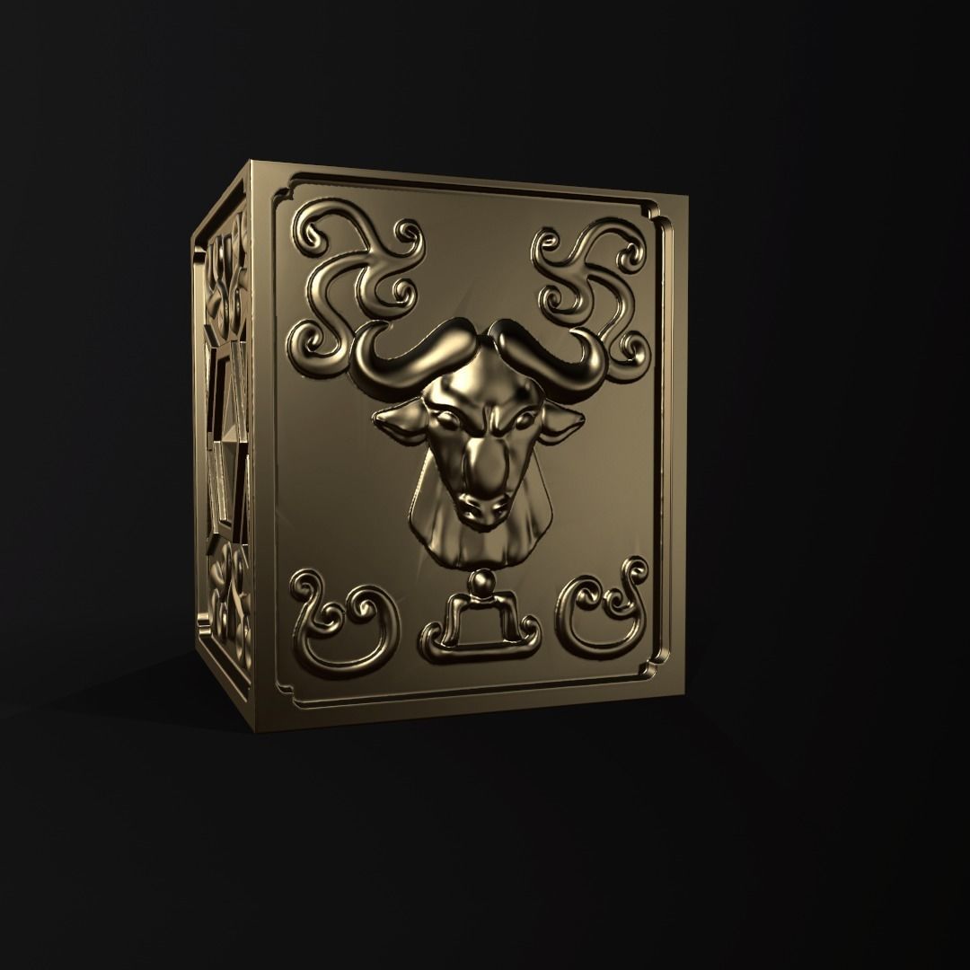 Cloth Armor Box - Golden Armor PACK - KOTZ 3D model 3D printable | CGTrader