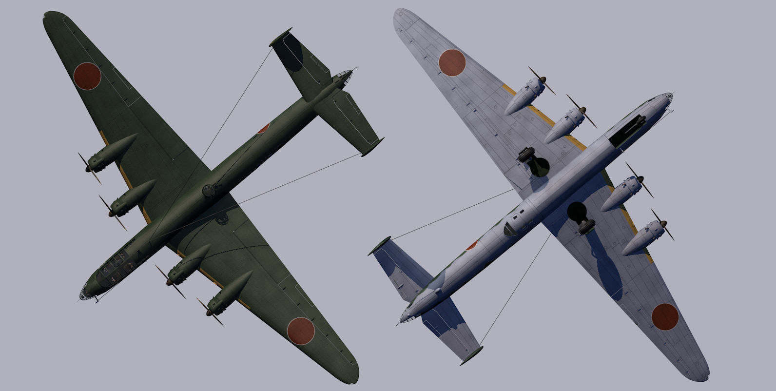 Nakajima G5N2 Shinzan - aka Liz 3D model | CGTrader