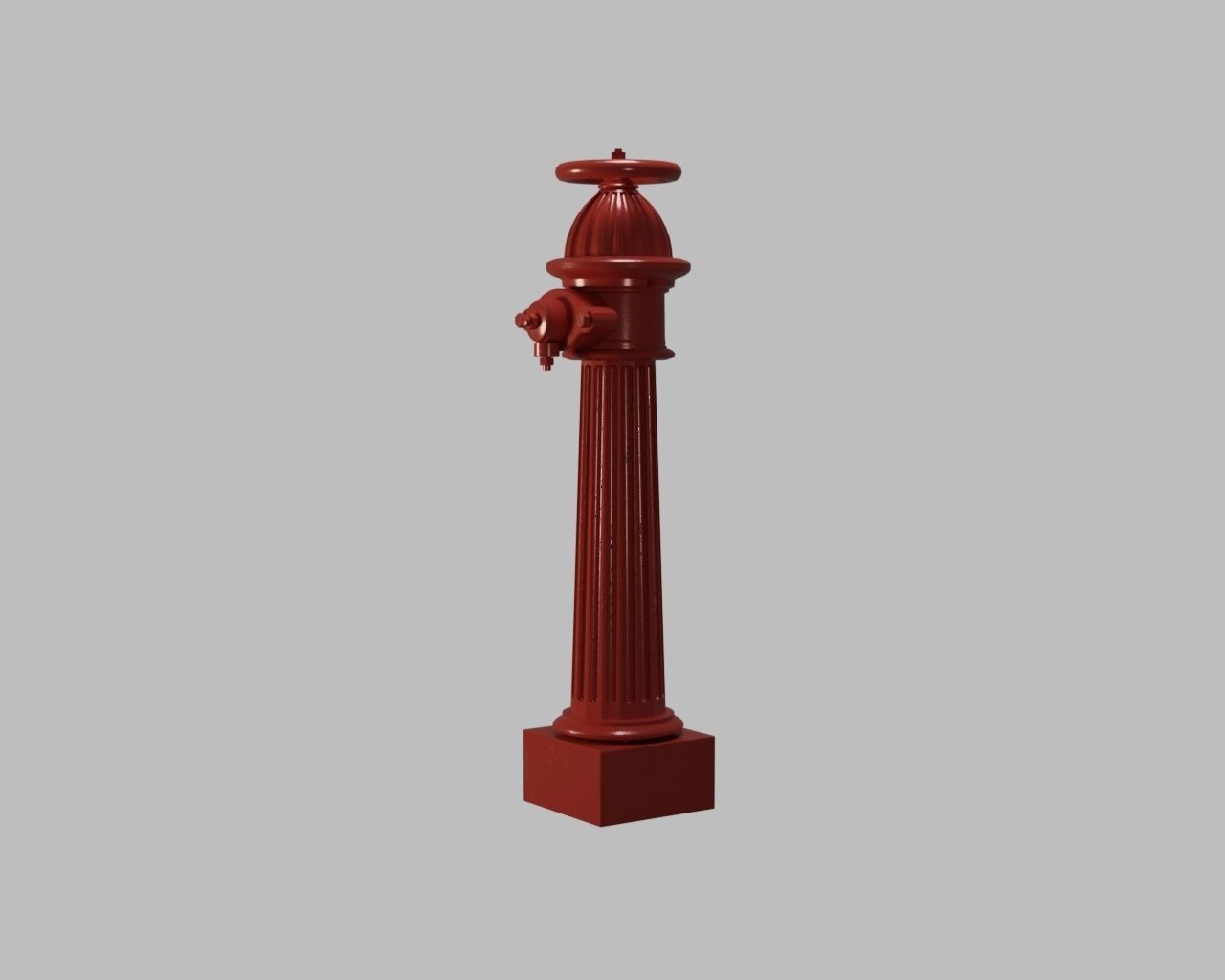 Fire Hydrant 23 - Vintage Victorian Age Fireplug 3D model | CGTrader