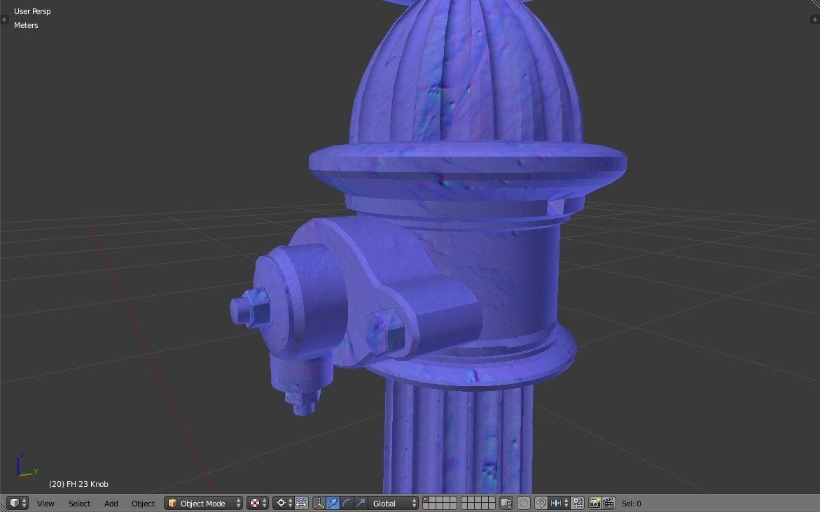 Fire Hydrant 23 - Vintage Victorian Age Fireplug 3D model | CGTrader