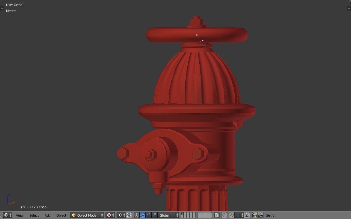 Fire Hydrant 23 - Vintage Victorian Age Fireplug 3D model | CGTrader