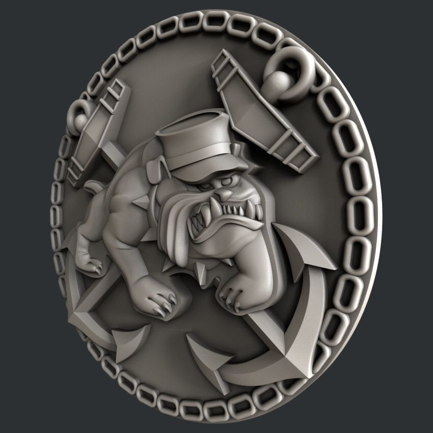 3d STL models for CNC router dog 3D model | CGTrader