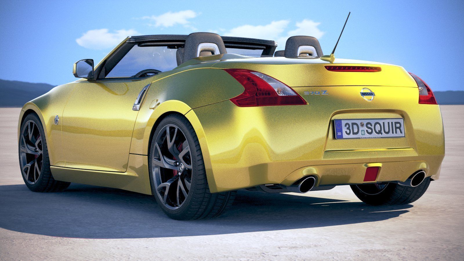 Nissan 370Z Convertible 2017 3D model | CGTrader