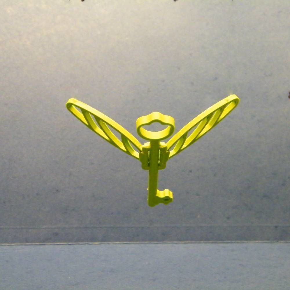 WINGED KEY 3D model 3D printable | CGTrader