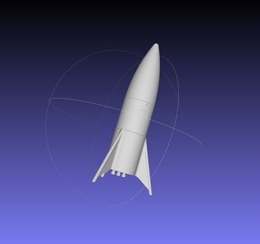 Space-X Starship Hopper Finished Version Printable Model 3D model 3D ...