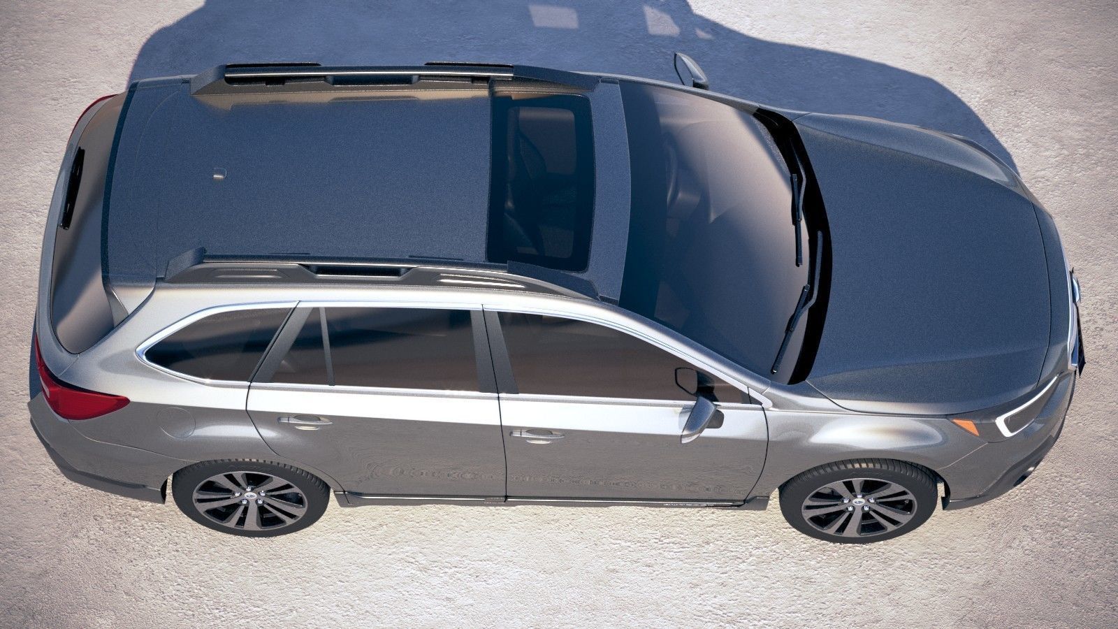 Subaru Outback 2018 3D model | CGTrader