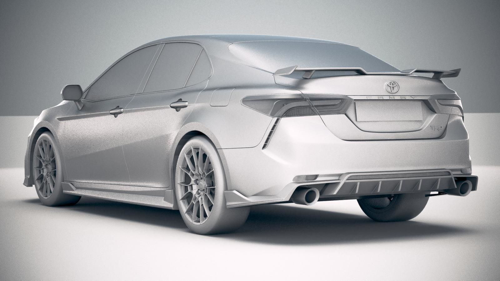 Toyota Camry TRD 2020 3D model | CGTrader