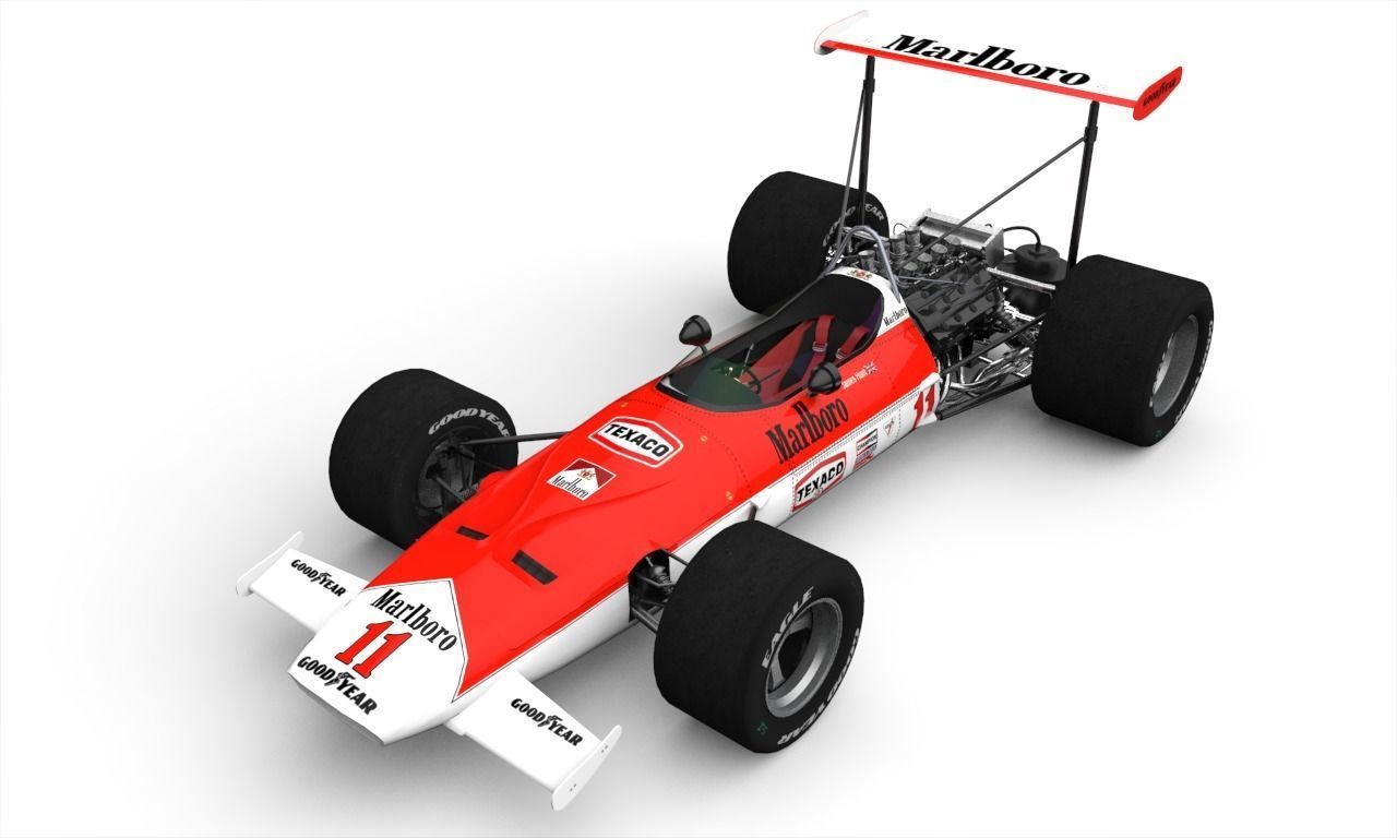3D model Mclaren M7A VR / AR / low-poly | CGTrader