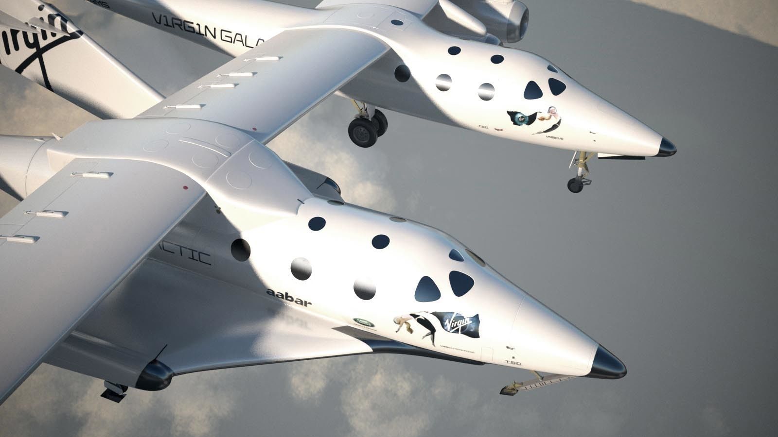 Virgin Galactic Shuttle 3D model | CGTrader