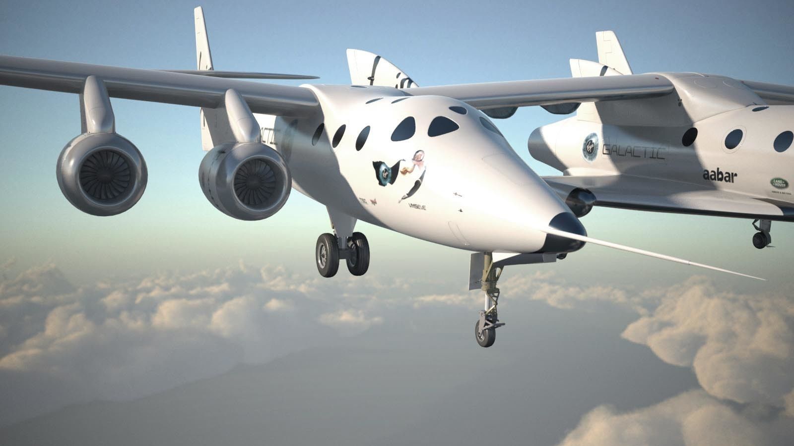 Virgin Galactic Shuttle 3D model | CGTrader