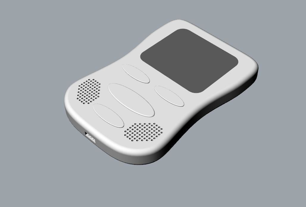 Original Older MP3 3D design 3D model 3D printable | CGTrader