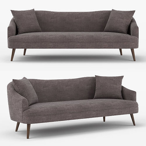 Lipa Sofa 3D model | CGTrader